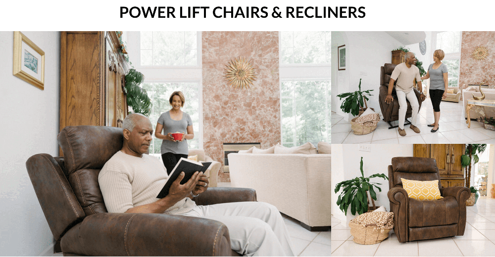 Power lift chairs and recliners - new | Allrite Mobility