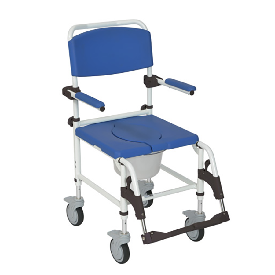 Aluminum Shower Commode Chair – 3 in 1